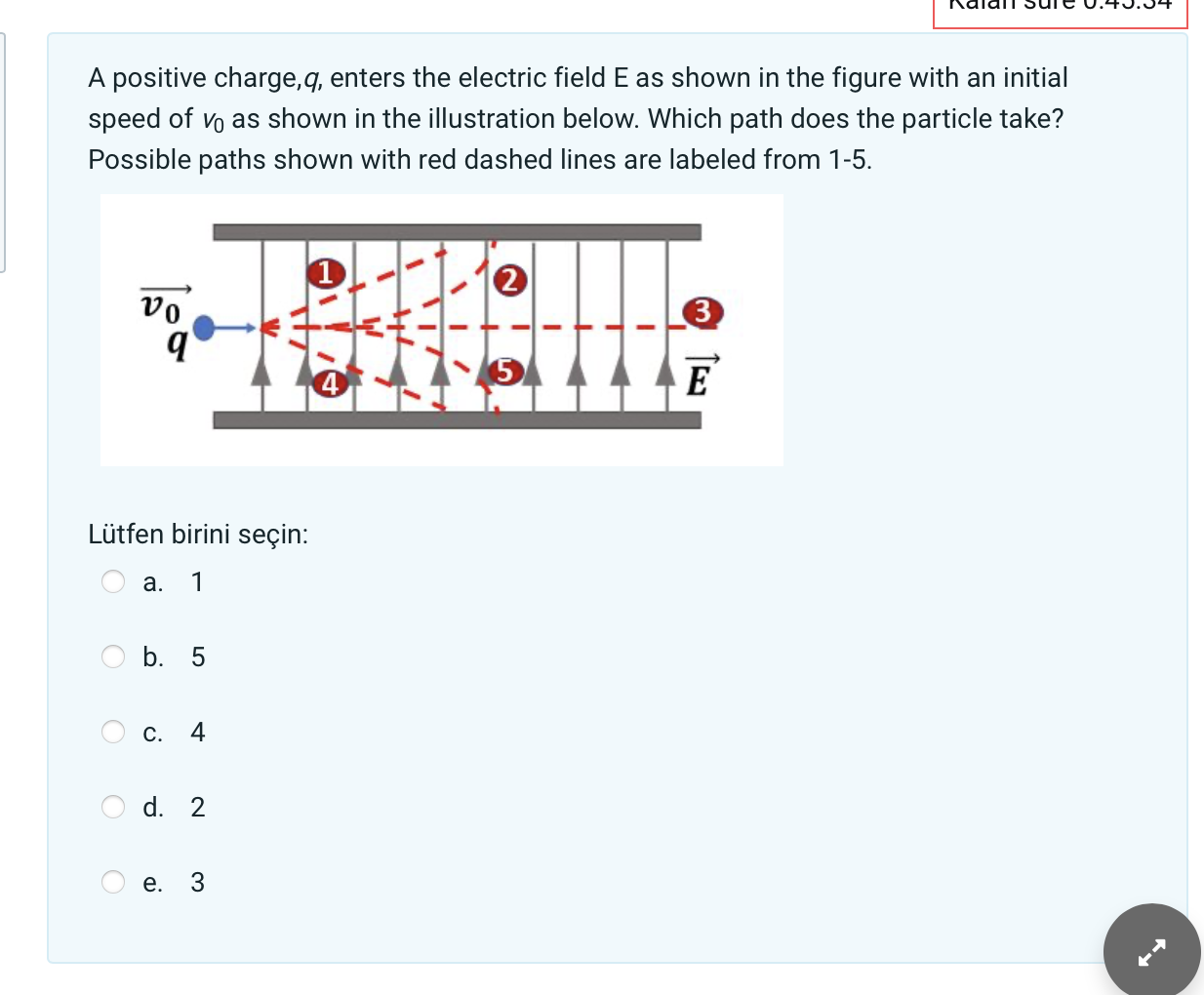 Solved A positive charge, \( ﻿q \), ﻿enters the electric | Chegg.com