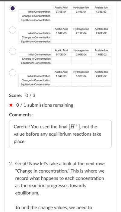 Solved Part 2: The ICE Method The ICE Method is an acronym | Chegg.com