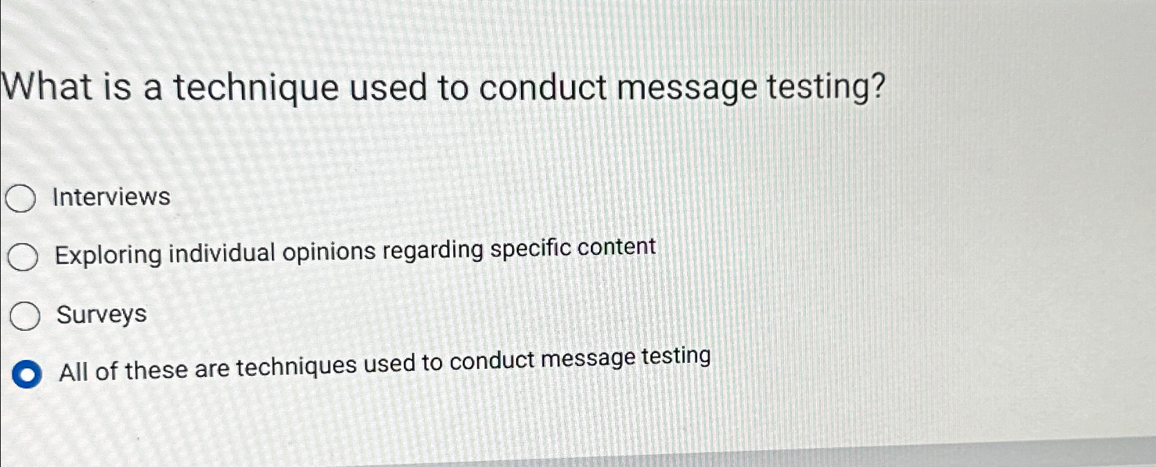 Solved What is a technique used to conduct message | Chegg.com