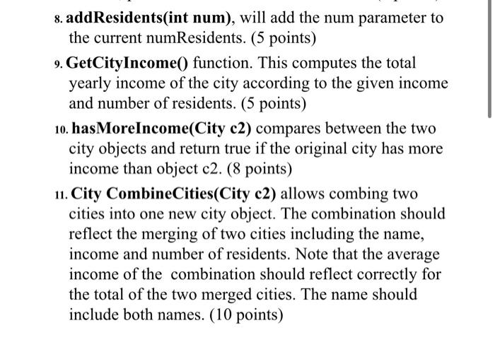Solved Lab Objectives: * Learn how to define a simple class | Chegg.com