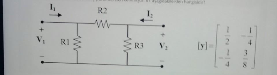 Solved The y parameters of the ohmic circuit model in the | Chegg.com