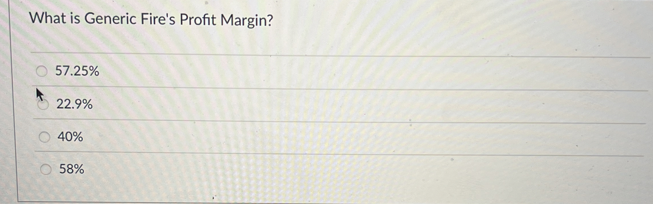 Solved What is Generic Fire's Profit | Chegg.com