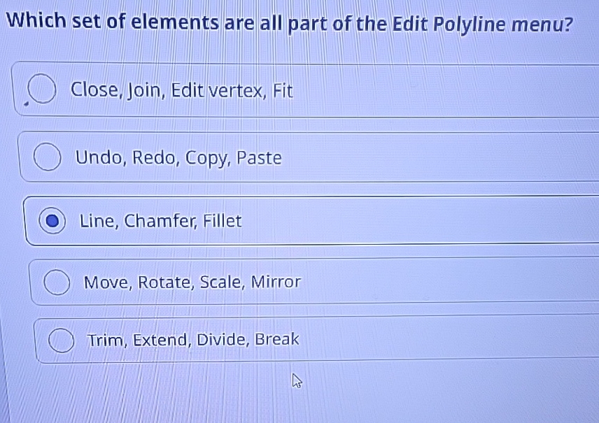 Solved Which set of elements are all part of the Edit | Chegg.com