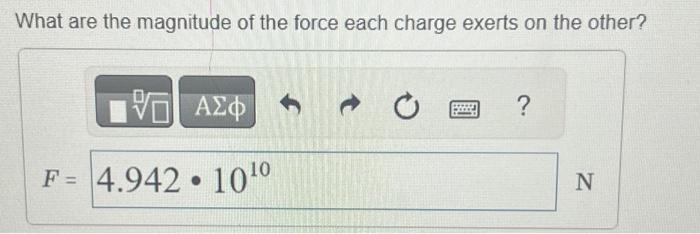 Solved Two equal point charges of +3.10×10−6 are placed | Chegg.com