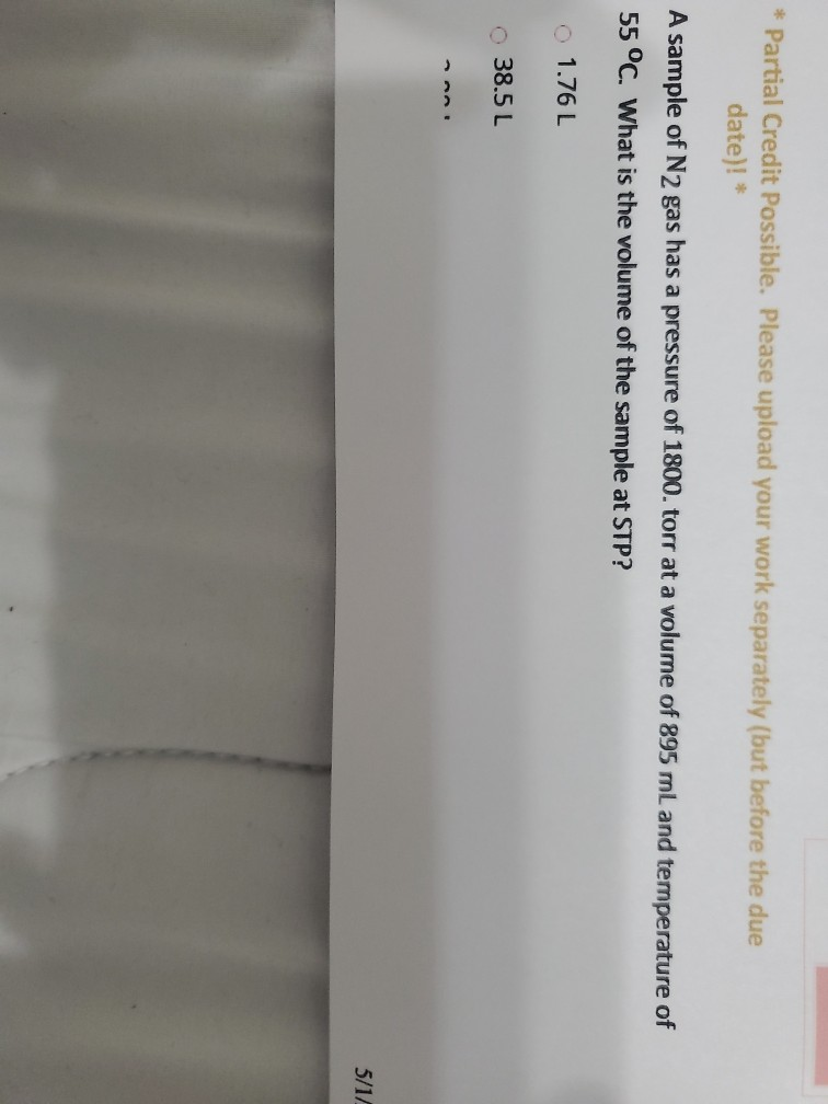 Solved * Partial Credit Possible. Please upload your work | Chegg.com