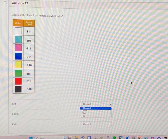 Solved If a picture is using 2 bits per pixel, then each | Chegg.com