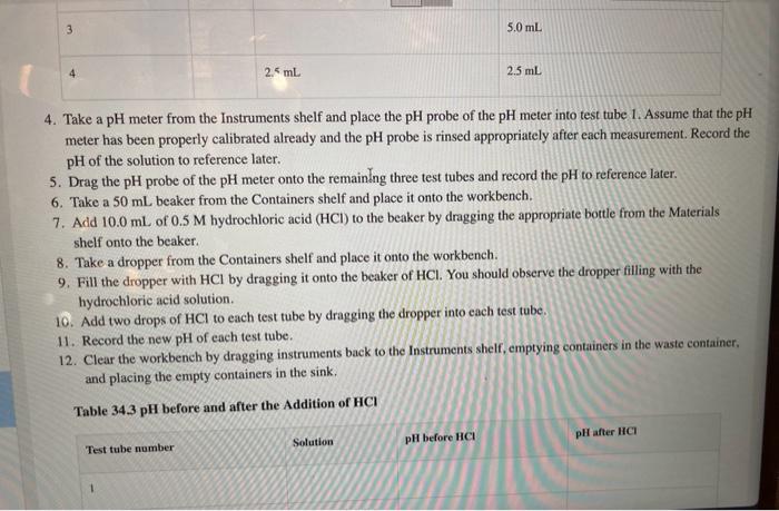 Experiment 2: The Phosphate Buffer System art 1: | Chegg.com