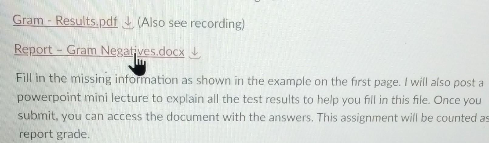 Solved Gram - Results.pdf \\( \\downarrow \\downarrow \\) | Chegg.com