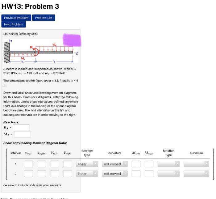 Solved HW13: Problem 3 Previous Problem Problemi List Next | Chegg.com Solved HW13: Problem 3 Previous Problem Problemi List Next | Chegg.com