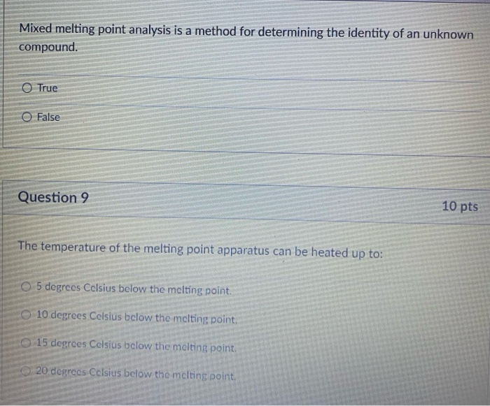 Solved Melting point depression is caused by the addition or | Chegg.com