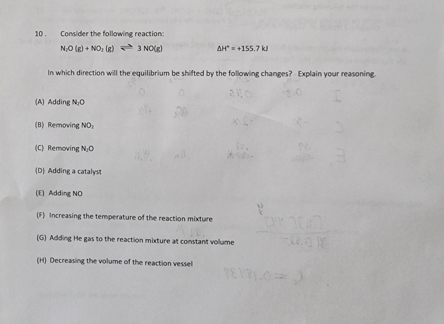 Solved Consider the following | Chegg.com