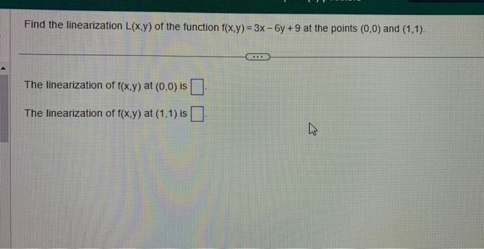 Solved Find The Linearization L X Y Of The Function