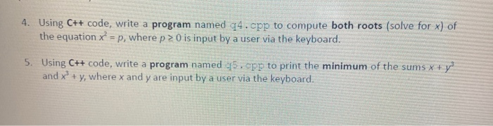 Solved 4. Using C++ code, write a program named 24.cpp to | Chegg.com