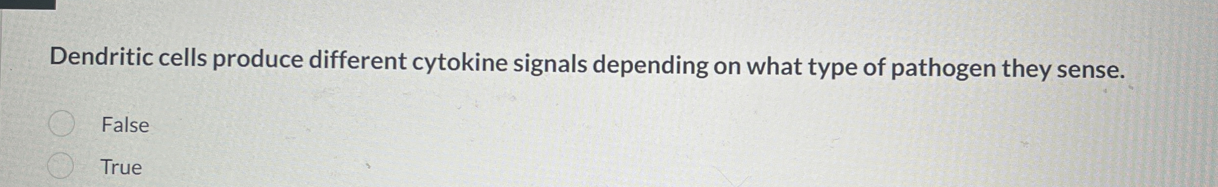Solved Dendritic cells produce different cytokine signals | Chegg.com
