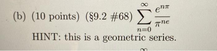 Solved determine if the following series converge or | Chegg.com
