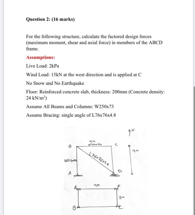 Solved For the following structure, calculate the factored | Chegg.com