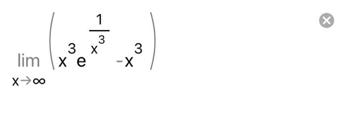 Solved 1 X х 3 3 3 X lim xe X>00 -X | Chegg.com