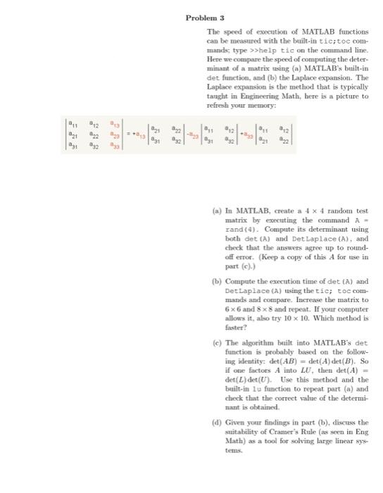 Solved in matlab please, find attatch the function for | Chegg.com