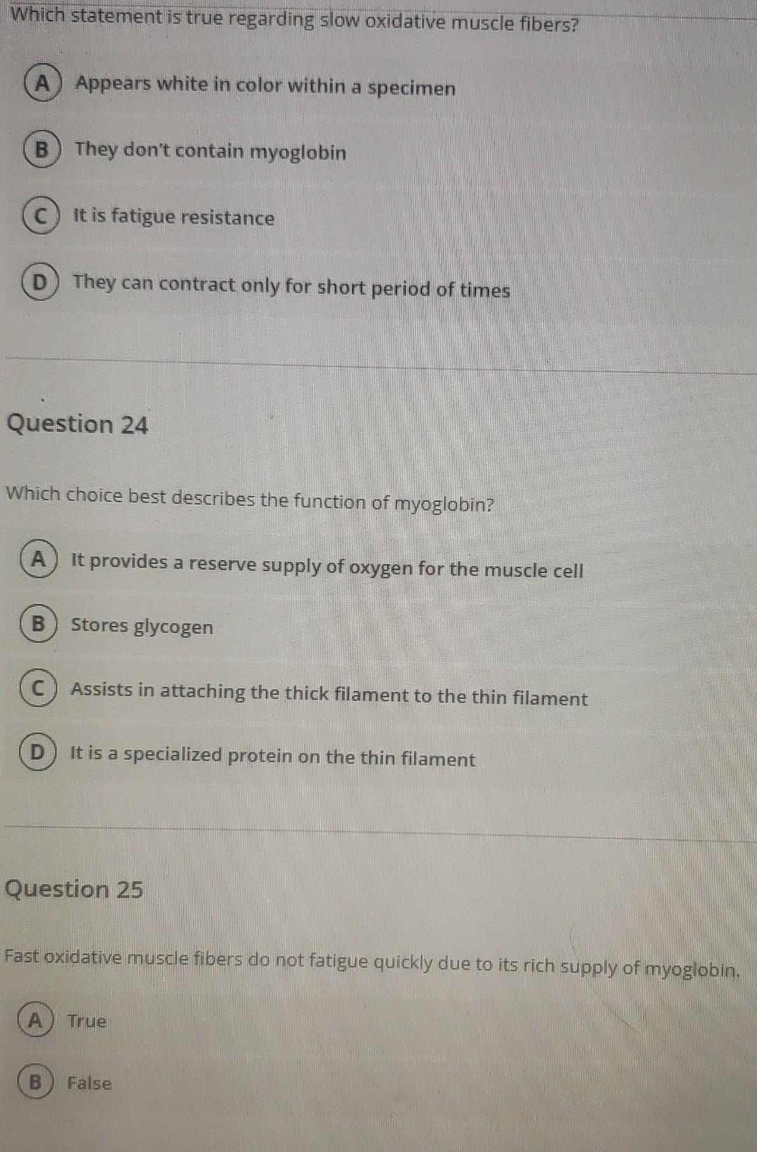 Solved Which statement is true regarding slow oxidative | Chegg.com