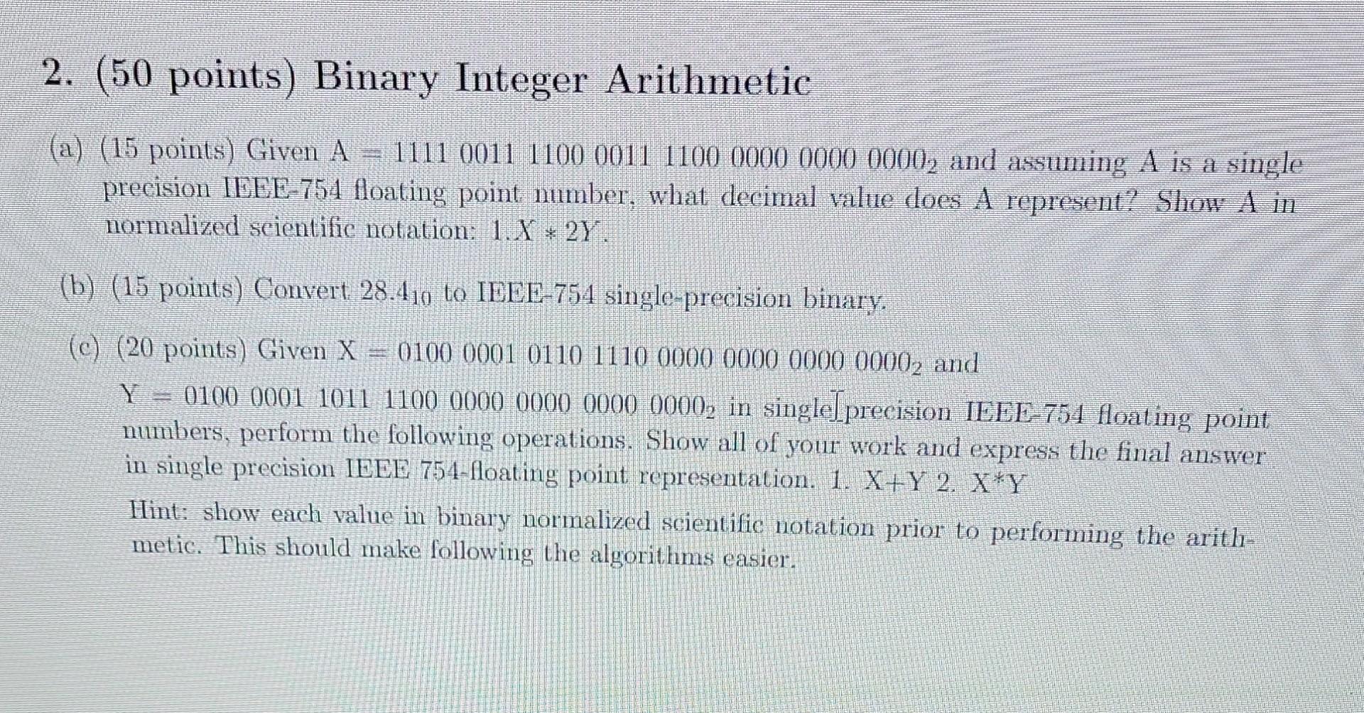 Solved (a) (15 points) Given | Chegg.com