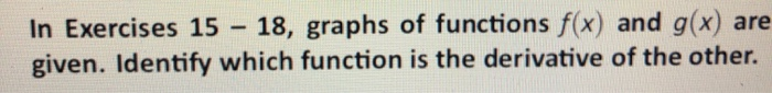 Solved y 5 f(x) 17. 5 5 gi In Exercises 15 – 18, graphs of | Chegg.com