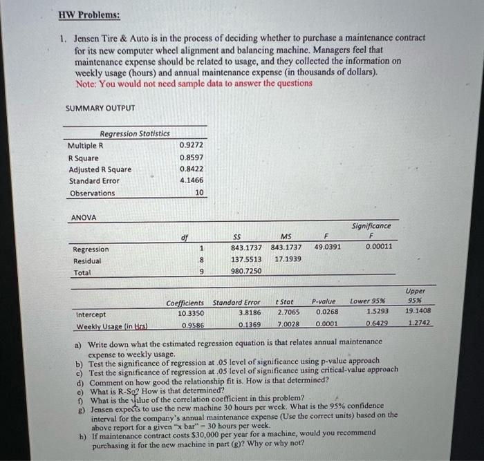 Solved I just need to know the steps on how to solve part G. | Chegg.com