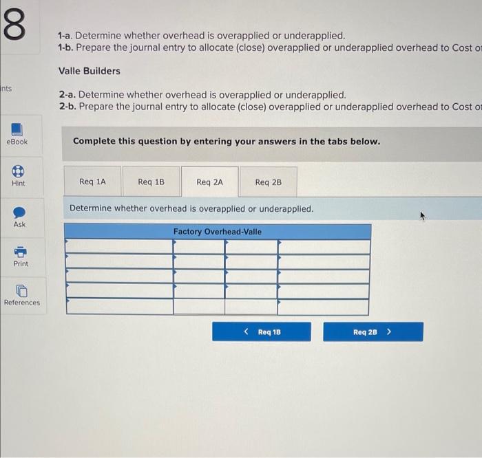Solved Exercise 15−25 (Algo) Closing over-or underapplied | Chegg.com Solved Exercise 15−25 (Algo) Closing over-or underapplied | Chegg.com