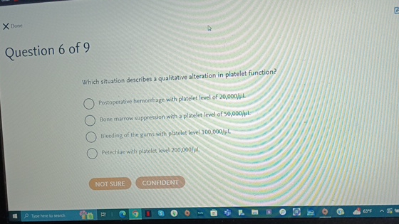 Solved DoncQuestion 6 ﻿of 9Which situation describes a | Chegg.com
