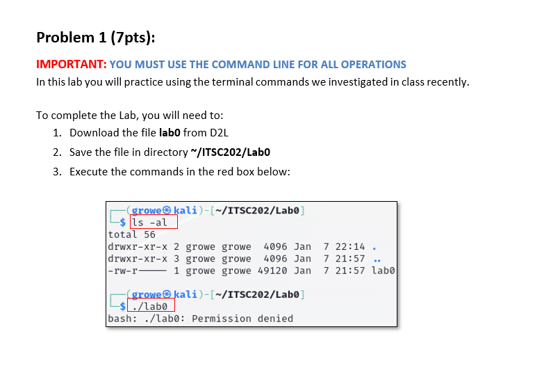 Solved Problem 1 (7pts): IMPORTANT: YOU MUST USE THE COMMAND | Chegg.com