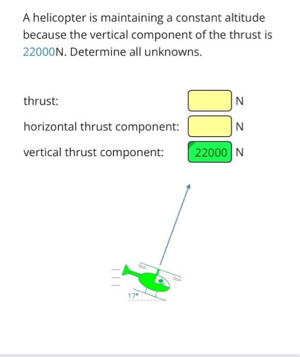 Solved A helicopter is maintaining a constant altitude | Chegg.com