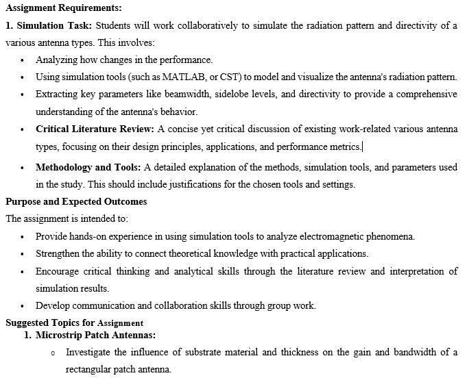 Solved Assignment Requirements:Simulation Task: Students | Chegg.com