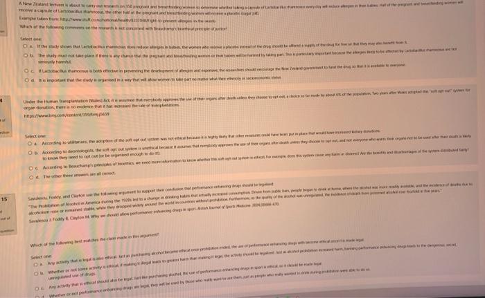 4ievert cont rimeriy harhit Select ine A The uiter | Chegg.com