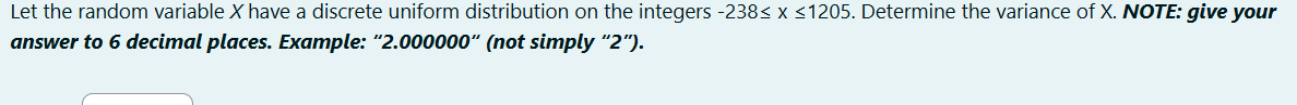 Solved Let The Random Variable X ﻿have A Discrete Uniform 8671