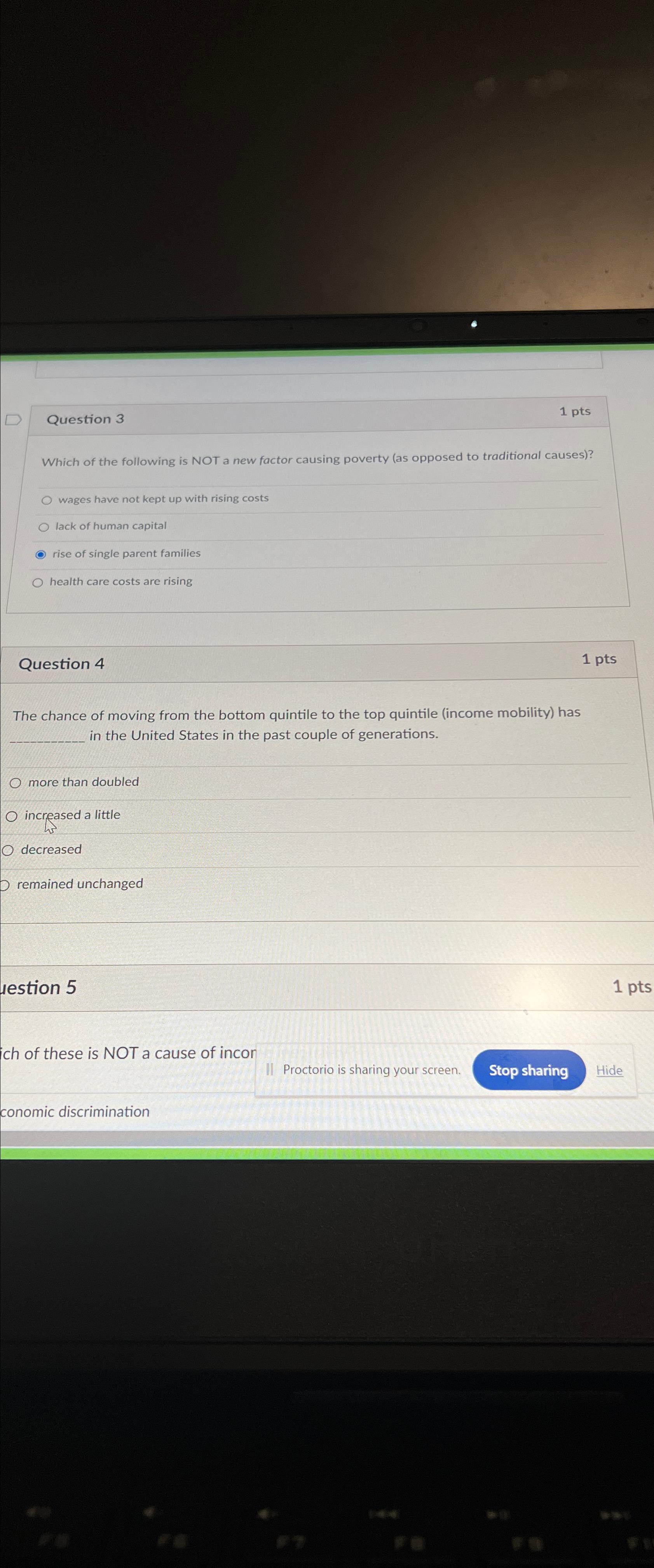 Solved Question 31 ﻿ptsWhich of the following is NOT a new | Chegg.com