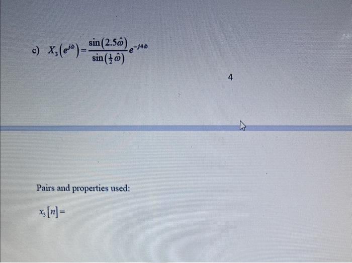 Solved 2. Determine the discrete-time signals corresponding | Chegg.com