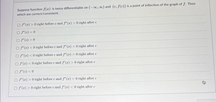 Solved Suppose function f(x) is twice differentiable on | Chegg.com