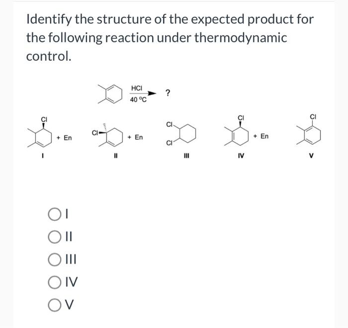 Solved Identify the structure of the expected product for | Chegg.com