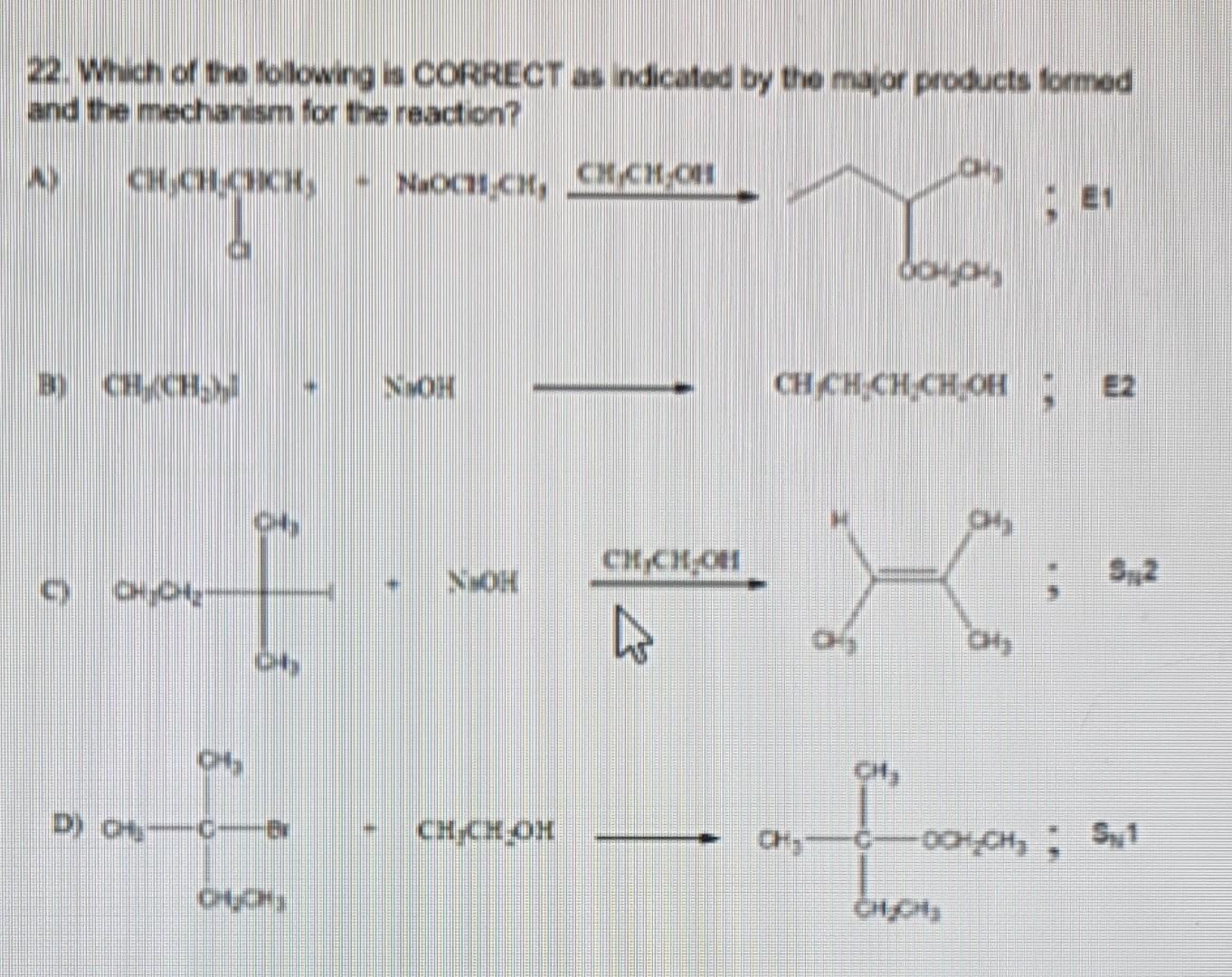 Solved fidar cintufon Fradad Tho ma or elimination product | Chegg.com