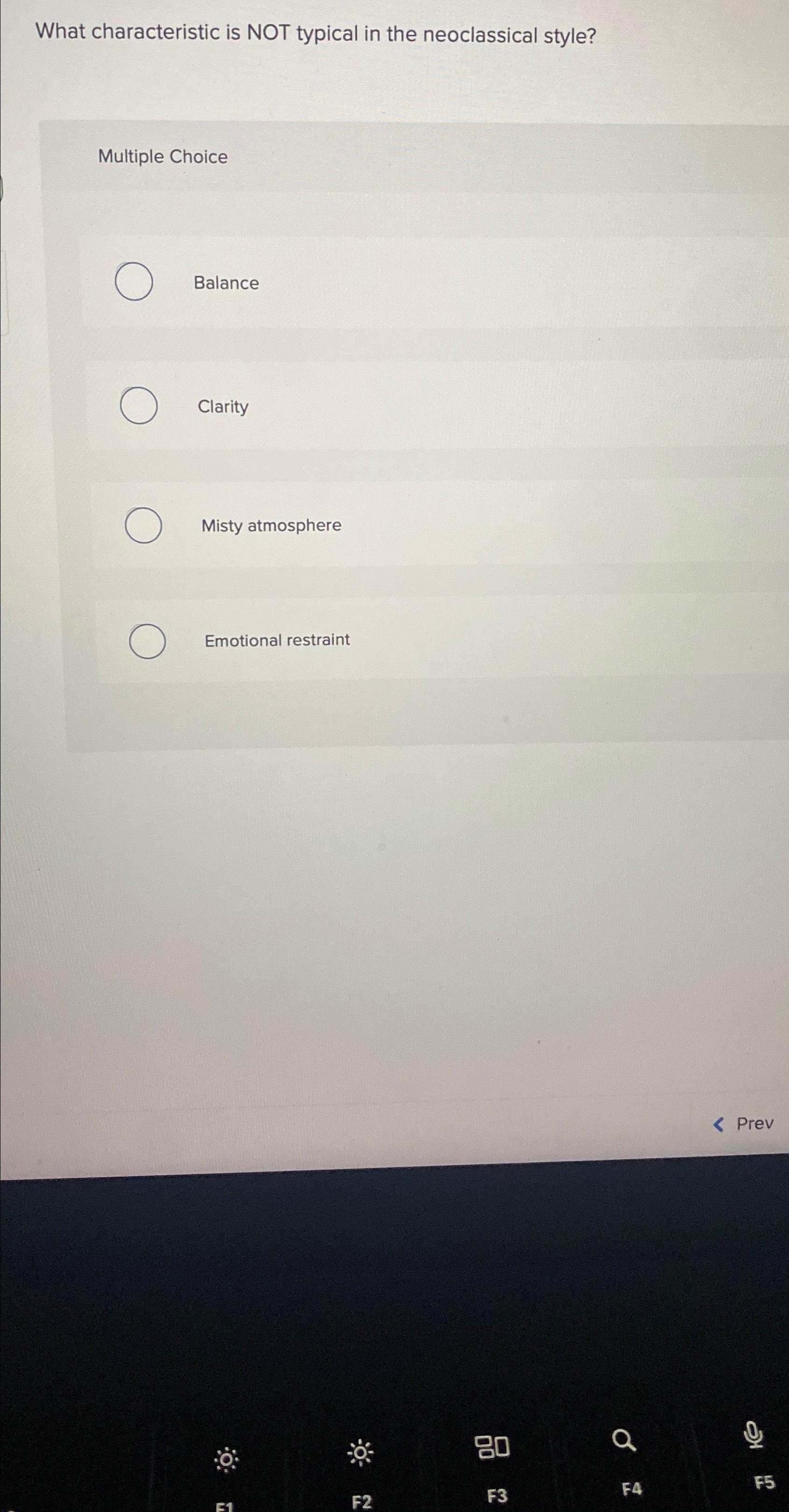 Solved What characteristic is NOT typical in the | Chegg.com