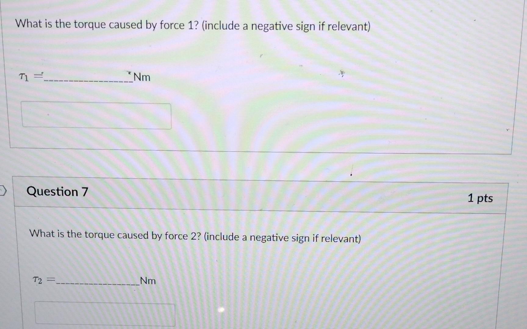 Solved The image below shows a bar that is free to move | Chegg.com