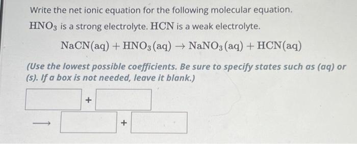 Solved When aqueous solutions of potassium hypochlorite and | Chegg.com