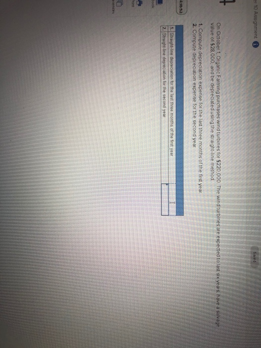 Solved er 10 Assignment On October 1 Organic Farming | Chegg.com