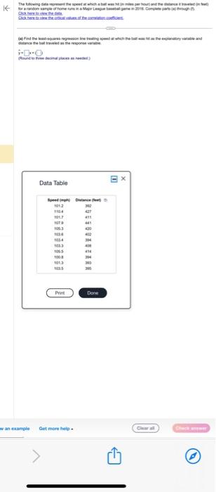 Solved Gist berebint ile teta. y^=[a= Plouet ber Tiwe douma | Chegg.com