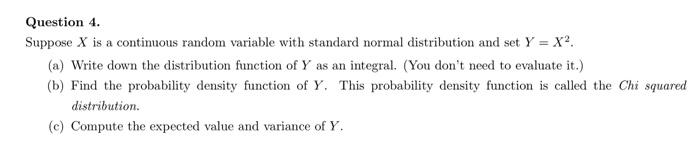 Solved Distribution Function. For a random variable X with | Chegg.com