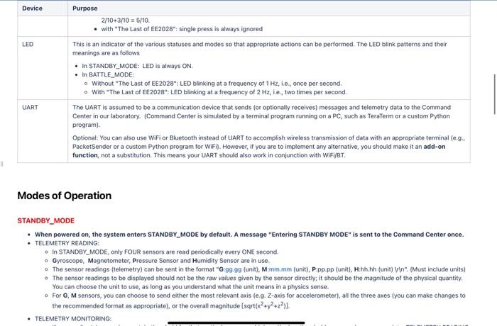 STANDBY_MODE - When powered on, the system enters | Chegg.com