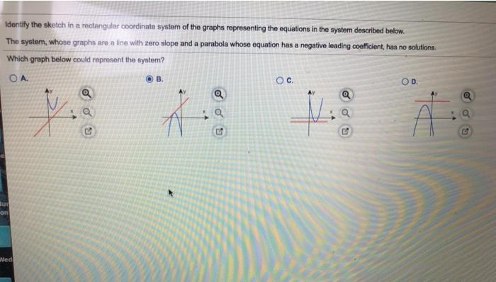 Solved Identify the sketch in a rectangular coordinate | Chegg.com