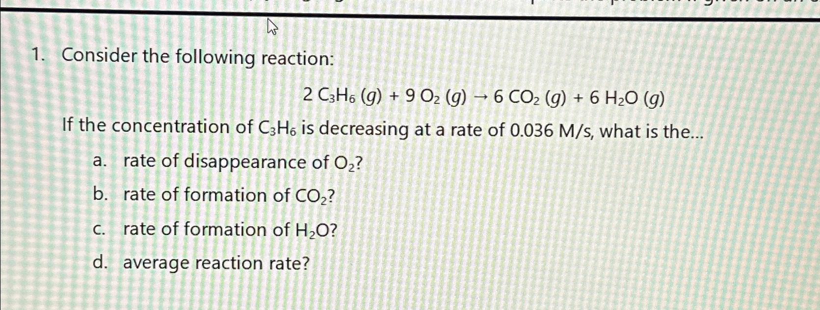 Solved Consider the following | Chegg.com