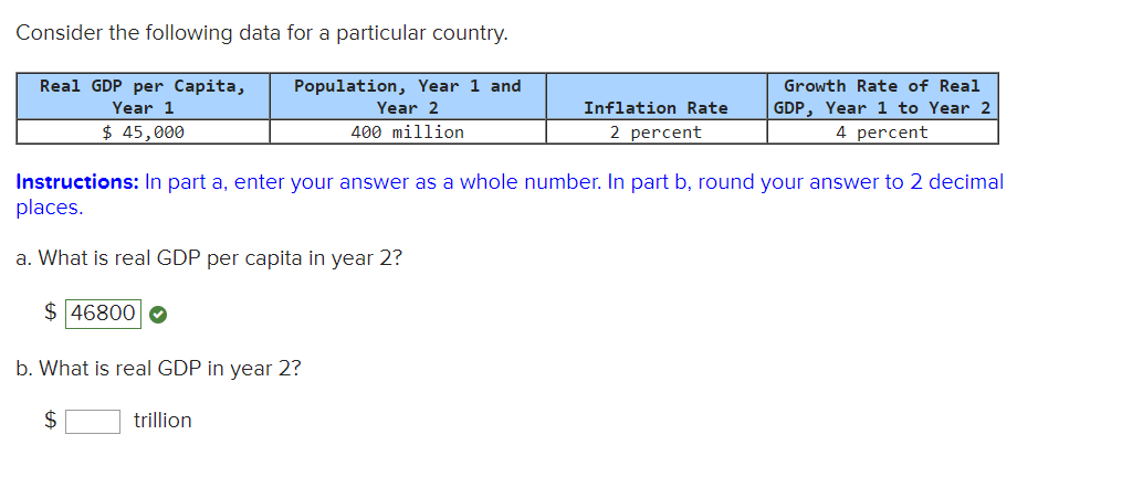 Solved Consider the following data for a particular | Chegg.com