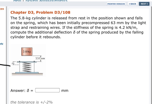 Solved Heb I Suster Announcements PRINTER VERSION BACK NEXT | Chegg.com