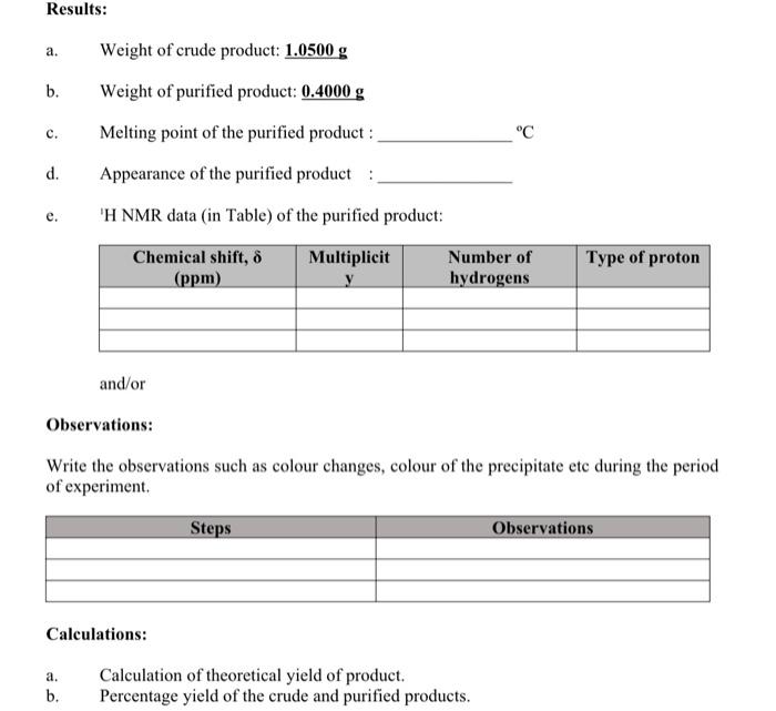 Solved 1. 2. 3. To synthesize trans-3-nitrochalcone from | Chegg.com